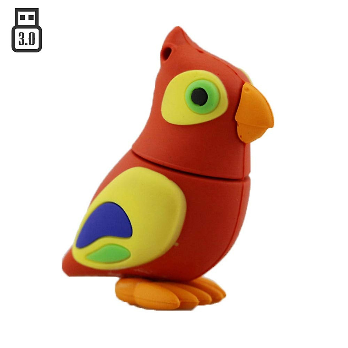64GB Parrot Model USB 3.0 Flash Drive Flash Drive 3.0 Thumb Drive USB Jump Drive Memory Stick Zip Drive USB Drive U Disk USB 3.0 Stick USB Disk USB Flash Memory - Red