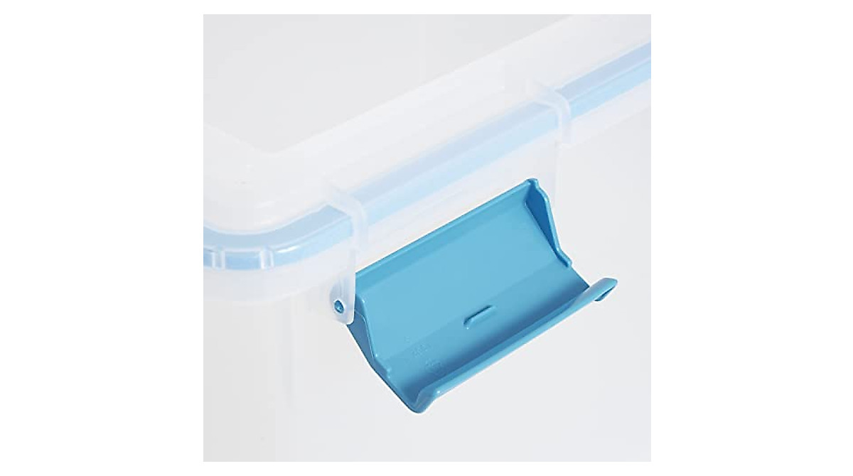 Sterilite Gasket Box 32 Quart - 8 Pack of Stackable Bins