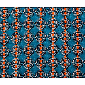 African Fabric 6 Yard Printed Wax Cloth African Ankara Fabric for Party Dress FP6391