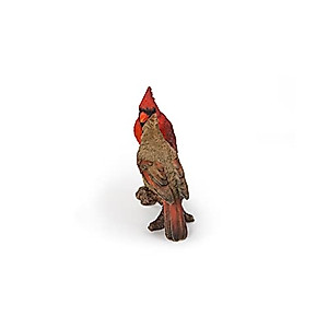 Hi-Line Gift Cardinal Couple on Stump Garden Statue, Multicolor