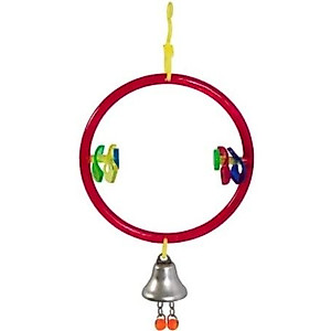 JW Pet Activitoys Ring Clear Bird Toy [Set of 3]