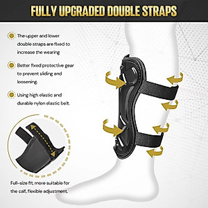 Geekism Soccer Shin Guards for Youth Kids Toddler, Protective Soccer Shin Pads & Socks Equipment - Football Gear for 3 5 4-6 7-9 10-12 Years Old Children Teens Boys Girls (Black, Medium)