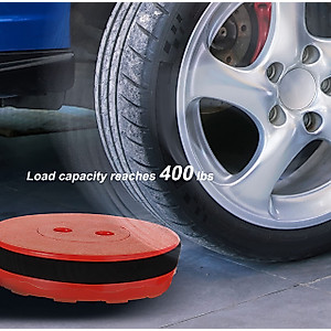 PowerTRC Upgraded Collapsible Stool for Adults, Foldable Portable Retractable Lightweight Sturdy Stools Seat for Camping Fishing BBQ Holds Up to 400 lbs, Adjustable Height from 2.5 in to 18 in