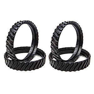 ATIE MX8 Elite MX6 Elite MX8 MX6 Pool Cleaners Tire Track R0526100 Replacement for Zodiac MX8 Elite, MX6 Elite, MX8, Mx6 Pool Cleaner Tire Track R0526100 (4 Pack)