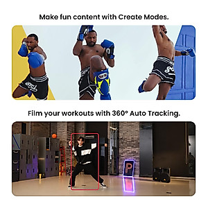 Pivo Pod Classic Auto Face Tracking Phone Holder, 360° Rotation, Content Creator Essentials for Fitness Tracker with Remote Control