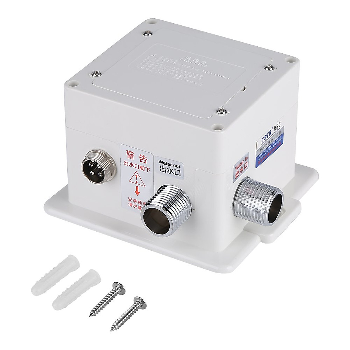 Llave De Lavamanos para BañO Automatico, Sensor Water Faucet, Tap Water Tap with Control Box Bathtub and Shower Water Tap Sensor Tap