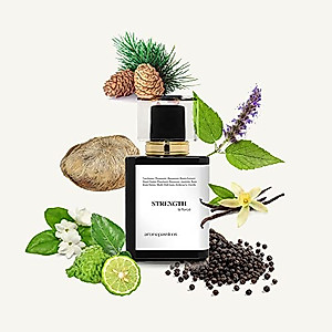 STRENGTH | Inspired by CREED AVENTUS (VINTAGE formula) | Pheromone Perfume Cologne for Men | Extrait De Parfum | Long Lasting Dupe Clone Essential Oil Fragrance | Perfume De Hombre