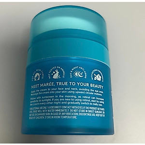 MAREE Face Moisturizer Retinol Cream for Face - Wrinkle Cream for Women - Facial Moisturizer with Collagen - Crema Hidratante Para la Cara for Skin Tightening