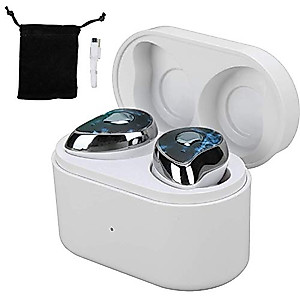 EBTOOLS Intelligent True Wireless Earphone, Bluetooth 5.0 Halfin Ear Sports Earbuds Headphone HiFi Stereo with Mic