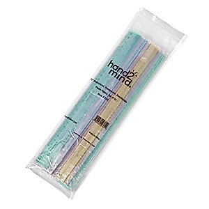 hand2mind 12 inch Multicolored, Transparent, Semiflexible Safe-T Plastic Rulers (Pack of 10)