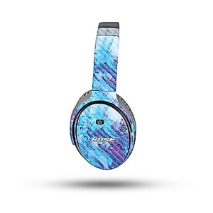 MightySkins Carbon Fiber Skin Compatible with Bose QuietComfort 35 II Headphones - Paint Vapor | Protective, Durable Textured Carbon Fiber Finish | Easy to Apply