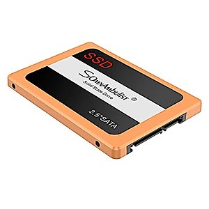 Somnambulist Hard Disk 2.5-inch Internal Solid State Drive for Laptop Desktop 960GB 2TB SSD Hard Drive (Orange-2TB)