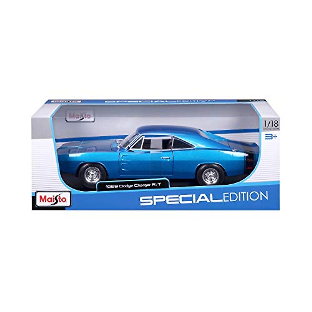 Maisto 1/18 1969 Dodge Charger (Colors May Vary)