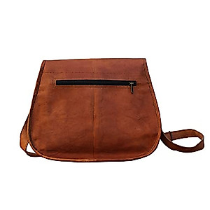 14 Inch Leather crossbody bags Purse Women Shoulder Bag Satchel Ladies Tote Travel Purse full grain Leather