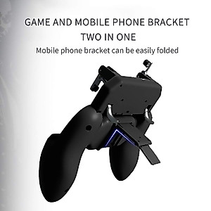Newseego Mobile Game Controllers, iOS & Android Controller, Aim Trigger Fire Buttons L1R1 Shooter Sensitive Joystick, Portable Controller Gamepad with Triggers (Latest Upgraded Version)