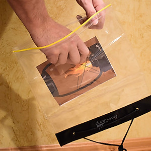 AceCamp Waterproof Map Case Holder, Watertight Map Carrier, Transparent Dry Bag Protector Pouch for Camping, Hiking, Documents, Electronics, Emergency, Outdoors