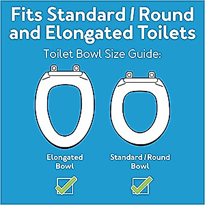 Carex 4.5 Inch Raised Toilet Seat with Arms - For Elongated Toilets, Elevated Toilet Riser with Removable Padded Handles, Easy On and Off, 300lb Weight Capacity, White