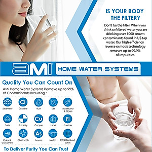 APPLIED MEMBRANES INC. 75 GPD Reverse Osmosis Membrane | RO Membrane Water Filter Replacement for Reverse Osmosis Water Filtration System | 1.8” x 12” Universal Compatibility | Made in USA