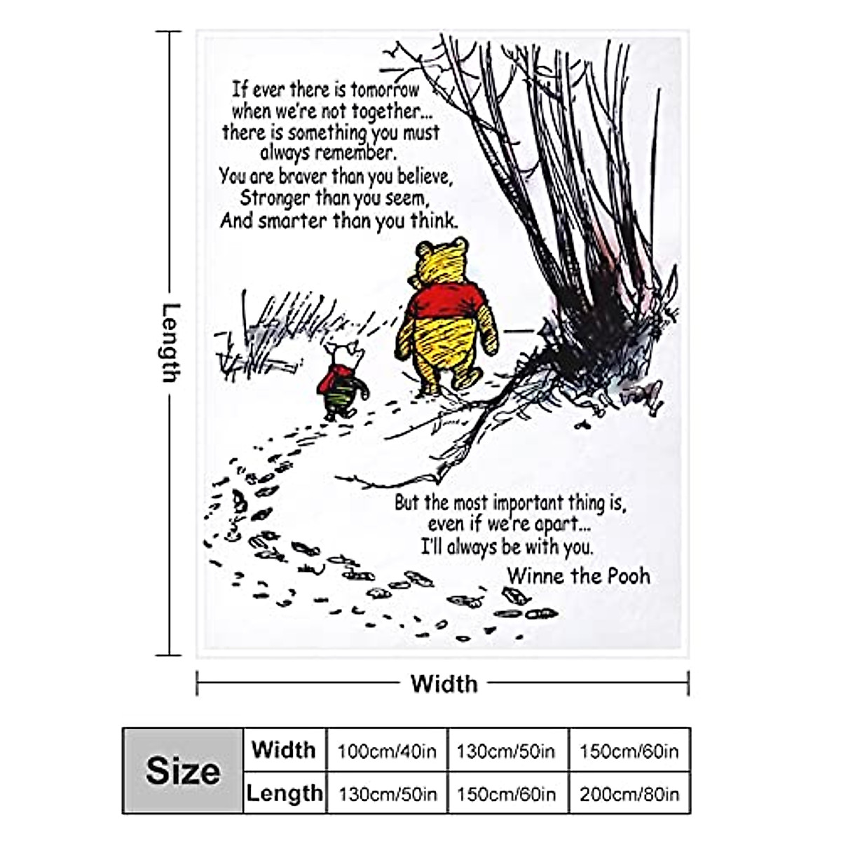 Anime Blanket Flannel Fleece Throw Blankets Best Friend Super Soft Cozy Warm Plush Bedding for Sofa Living Room Bedroom 50"x40"