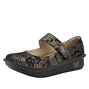 Alegria Women Paloma Mary Jane Nurse Shoe Clogs Comfort Leather Golden Hour 9 M US