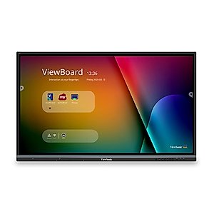 ViewSonic IFP8650 86" 2160p 4K 20-Point Touch, VGA, Display-Port, HDMI