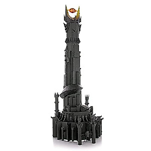 Fascinations Metal Earth Premium Series Lord of The Rings Barad-Dur 3D Metal Model Kit Bundle with Tweezers