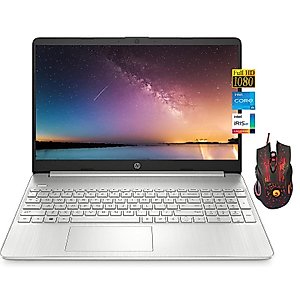 HP 2022 15.6 inch FHD Display Laptop, Intel Core i5-1135G7 up to 4.2GHz (Beats i7-1065G7), 32GB RAM, 1TB SSD, Intel Iris Xe Graphics, Webcam, WiFi, Bluetooth, Windows 11 Home, Bundle with JAWFOAL