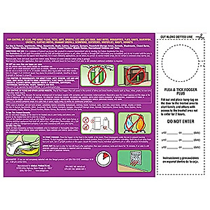 Bengal Flea and Tick Fogger Plus – 3 Pk Odorless Spray Treatment for Home Infestations – 12 Week Insect Killer, 3x2.7 oz