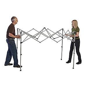 Coleman Canopy Tent, 10 x 10 Sun Shelter with Instant Setup, Shade Canopy
