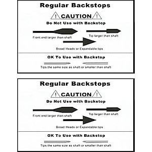 The Ultimate Archery Target BackStop Back Stop (Black, 4'x6')