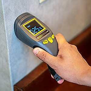 General Tools LCD Moisture Meter #MM8 - Leak and Humidity Detector - Pinless and Non-Invasive