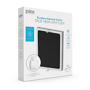 Pure Enrichment® Genuine 3-in-1 True HEPA Replacement Filter for the PureZone Kids Bear Air Purifier (PEAIRBER)