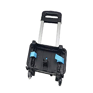 Backpack Hand Truck YUB Wheeled Cart Trolley Hand Aluminium Alloy Folding Trolley Cart for Schoolbag