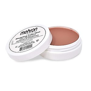 Mehron Makeup Professional Modeling Putty Wax | Scar Wax Special Effects Makeup | Create Fake Wounds, Noses, and Other SFX Wax Designs for film, theater, Halloween | 1.3 Ounce