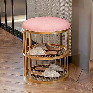 XBWEI Nordic Shoe Changing Stool Home Entrance Shoe Cabinet Shoe Stool Cabinets