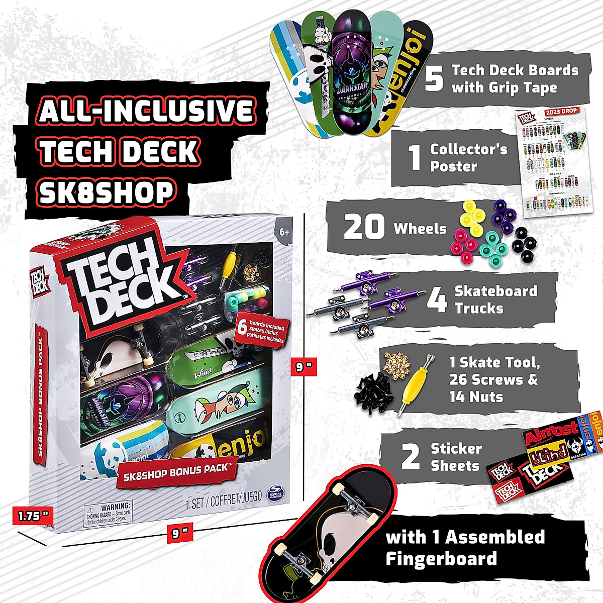 Tech Deck Sk8shop Bonus Pack