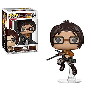 POP Attack on Titan Hange Zoe Funko Pop Vinyl Figure Bundled with Compatible Pop Box Protector Case Multicolored 3.75 inches