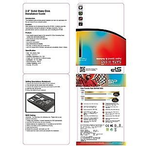 Silicon Power S55 960GB 2.5" 7mm SATA III Internal Solid State Drive SP960GBSS3S55S25