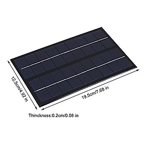 3W 9V Solar Panel Module Mini Portable DIY Polysilicon Battery Power Charger with High Efficiency