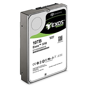 Seagate Enterprise Capacity | ST10000NM0016 | 10TB 7200 RPM SATA 6.0Gb/s 256MB Cache Hyperscale 512e 3.5" Hard Disk Drives