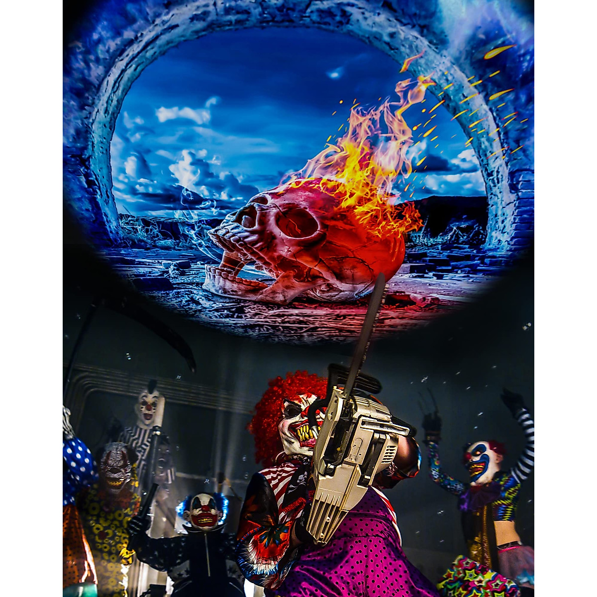 LaView Skull's Revenge Disc Set Star Projector