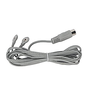 Kadimendium Electrodes Wire, Portable 8.2ft Copper Foil Wires Electrode Wire for Home for Massager Machine