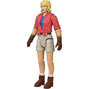 Mattel Jurassic World Hammond Collection Dr Ellie Sattler, Jurassic Park Character Premium Authentic Figure, 3.75 Inch Scale 16 Articulations, 8 Years & Up