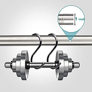 HOSKO Curtain Divider Stand - 48 to 72 inches Expandable Room Divider，Damage Free Freestanding Vertical Tension Stand