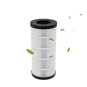True HEPA Filter, Replacement Air Purifier Filter for QUEENTY F012 Car Air Purifier