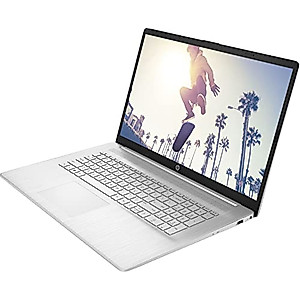 HP 2022 17.3" HD+ Non-Touchscreen Laptop, Intel Core i3-1115G4 Processor, 8GB Memory, 256GB SSD, HDMI, WiFi, Webcam, Bluetooth, Windows 11 S, Silver, 2-Week IFT Support