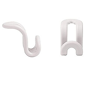 20 Pcs Clothes Hanger Connector Hooks Mini Cascading Hanger Hooks Hanger Extender Heavy Duty Clothes Hangers Space Saving for Closet(Grey)