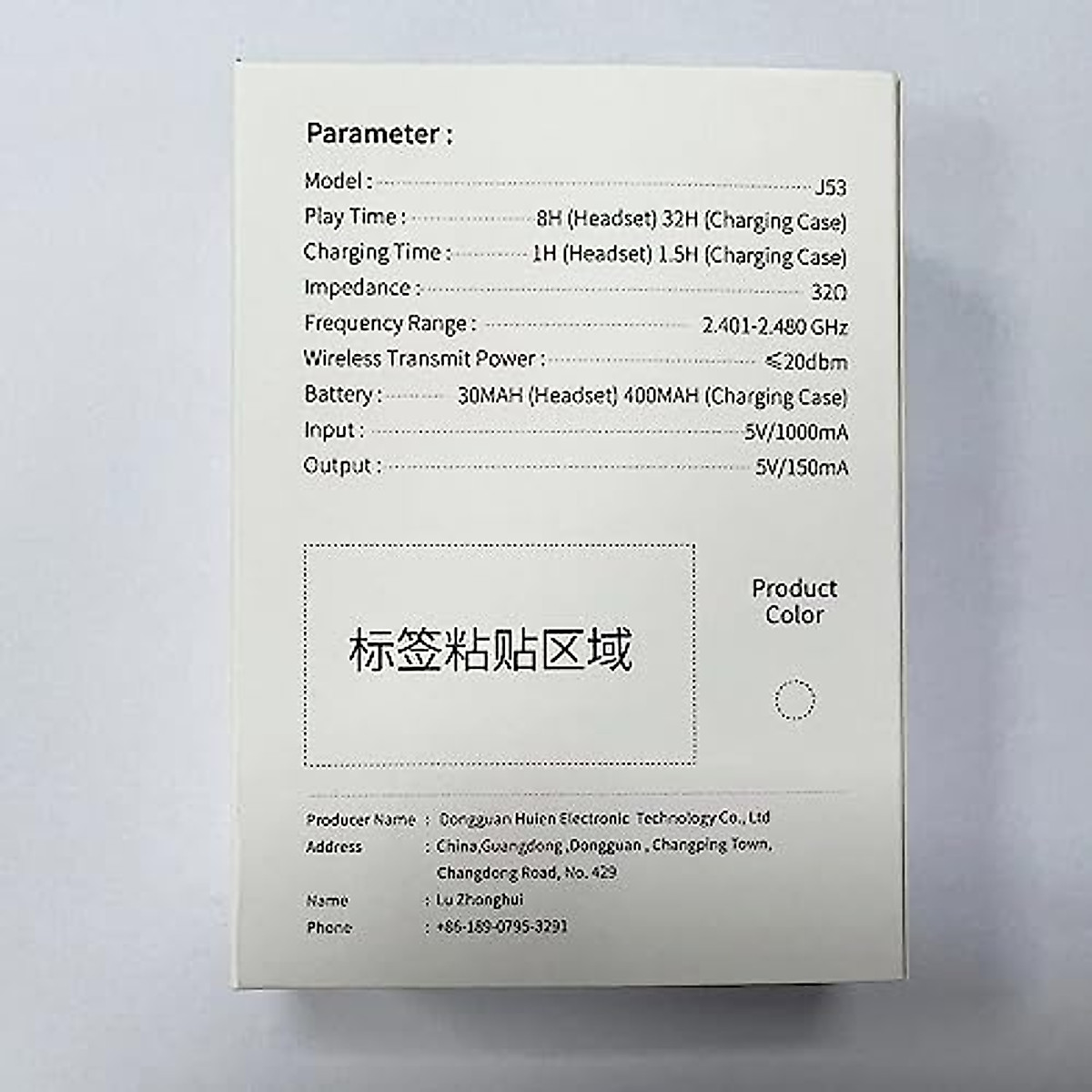 Wireless Earbuds, Bluetooth 5.3 Ear Buds LED Power Display Headphones Bass Stereo, Bluetooth Earbuds in-Ear Noise Cancelling Mic, 40H Playback Mini Case IP7 Waterproof Sports Earphones for Android iOS