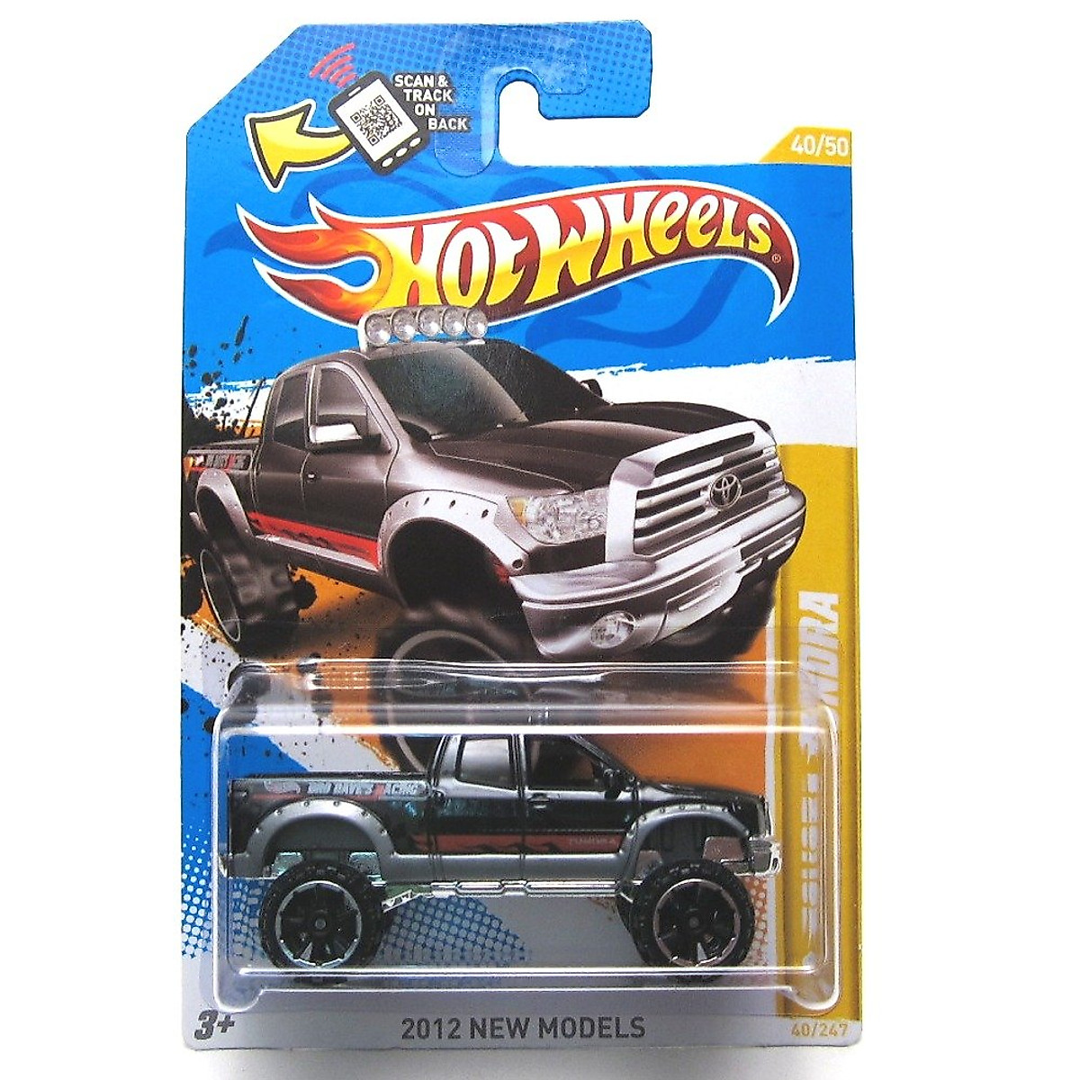 Hot Wheels 2012 New Models #40 / 50 #040 '10 Toyota Tundra Bro Dave's Racing Tampos