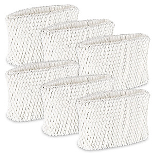 Cenipar 6 Pack WF2 Humidifier Filters Replacement for Kaz for Vicks Humidifier Filters V3100, V3500, V3700, ​V3900 Enviracaire ECM-500 Sunbeam SCM1118 SCM1119 SCM1120 Series WA-8D